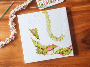May Shopping List: Hale Pua’s Paint-by-Number Lei Kits