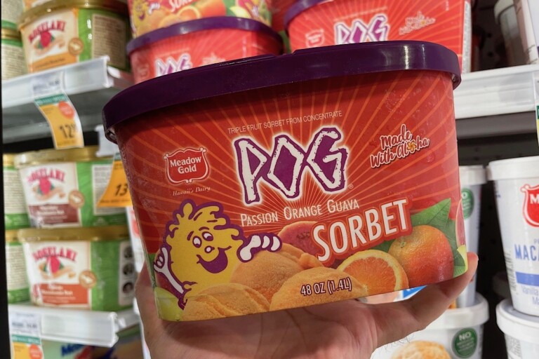 Meadow Gold’s Famous POG Now Stay One Sorbet