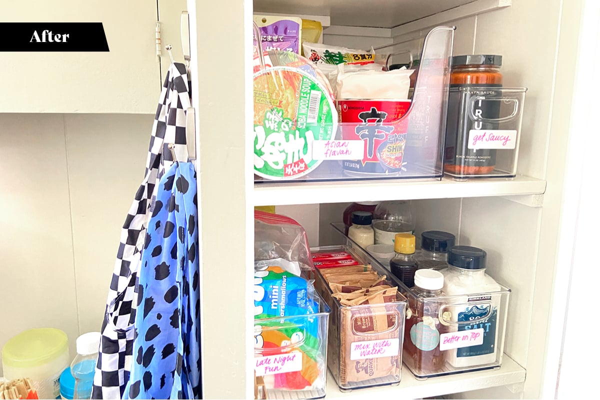 We Tried It: “The Home Edit” Kitchen Makeover (Budget: $100)