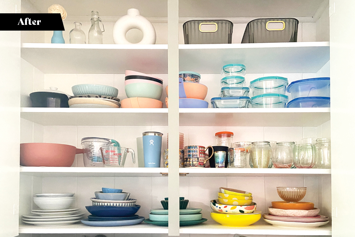 We Tried It: “The Home Edit” Kitchen Makeover (Budget: $100)