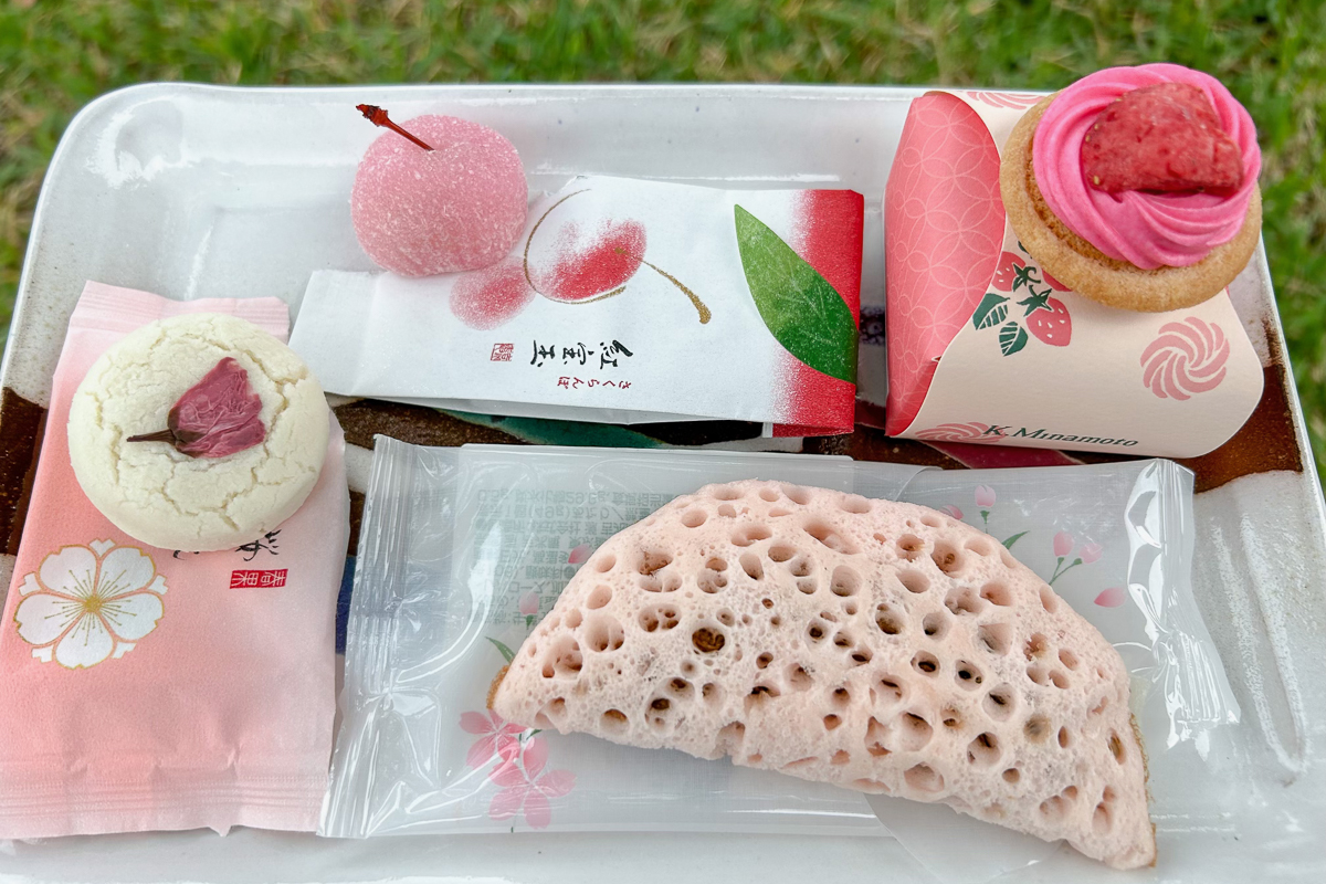 Find These Spring Sweets at Kulu Kulu and Minamoto Kitchoan