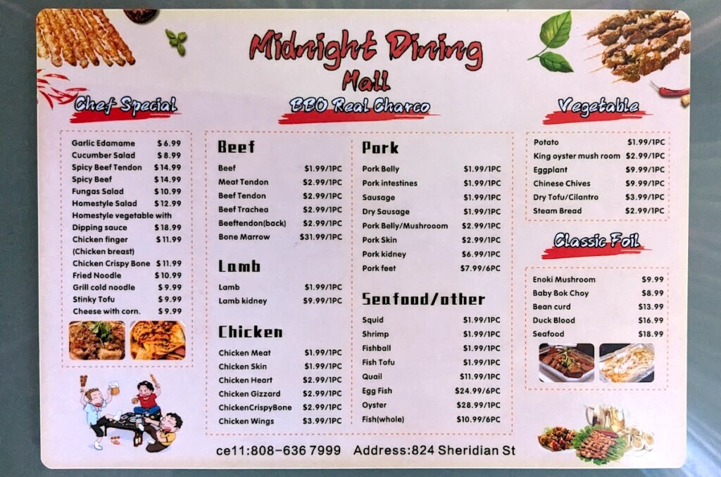 Midnight Dining Hall Brings Skewers and Yurts to Sheridan Street
