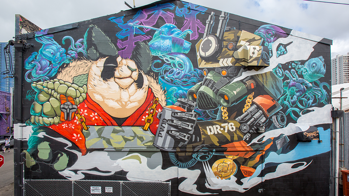 High-Resolution Evolution: From Pow! Wow! to World Wide Walls