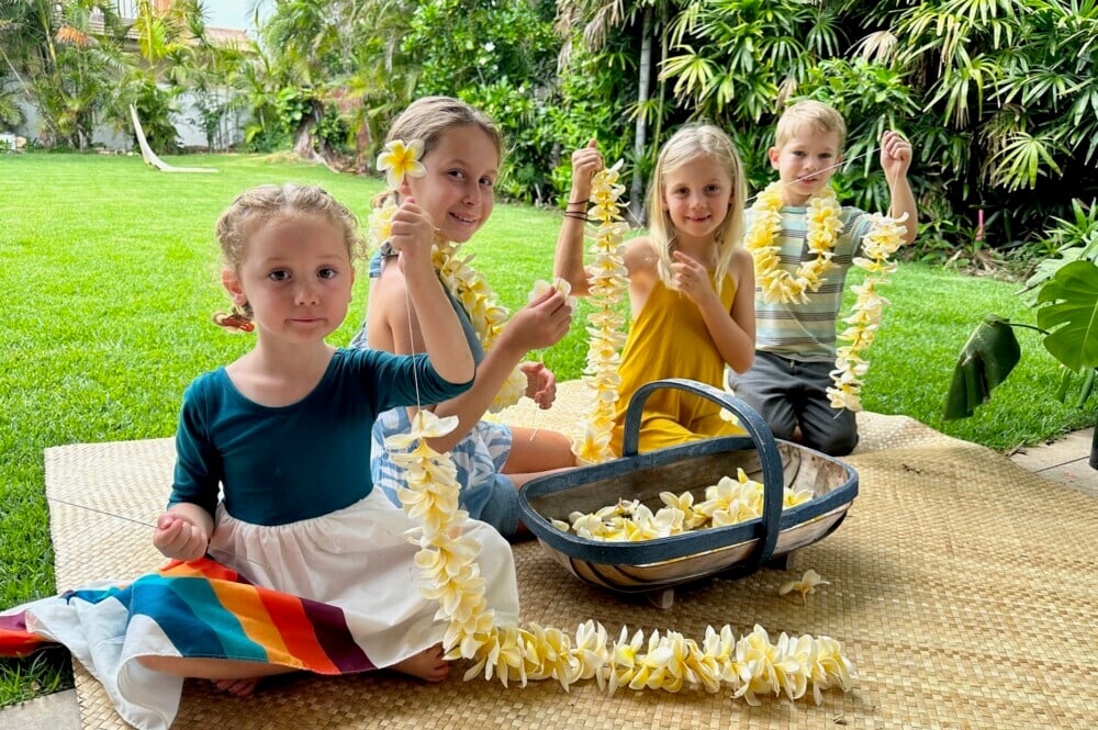 We Tried It: DIY Lei for Lei Day