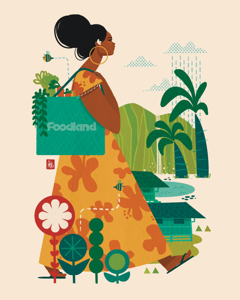 6 Artists Share Their Inspiration for Foodland’s 75th Anniversary Art ...