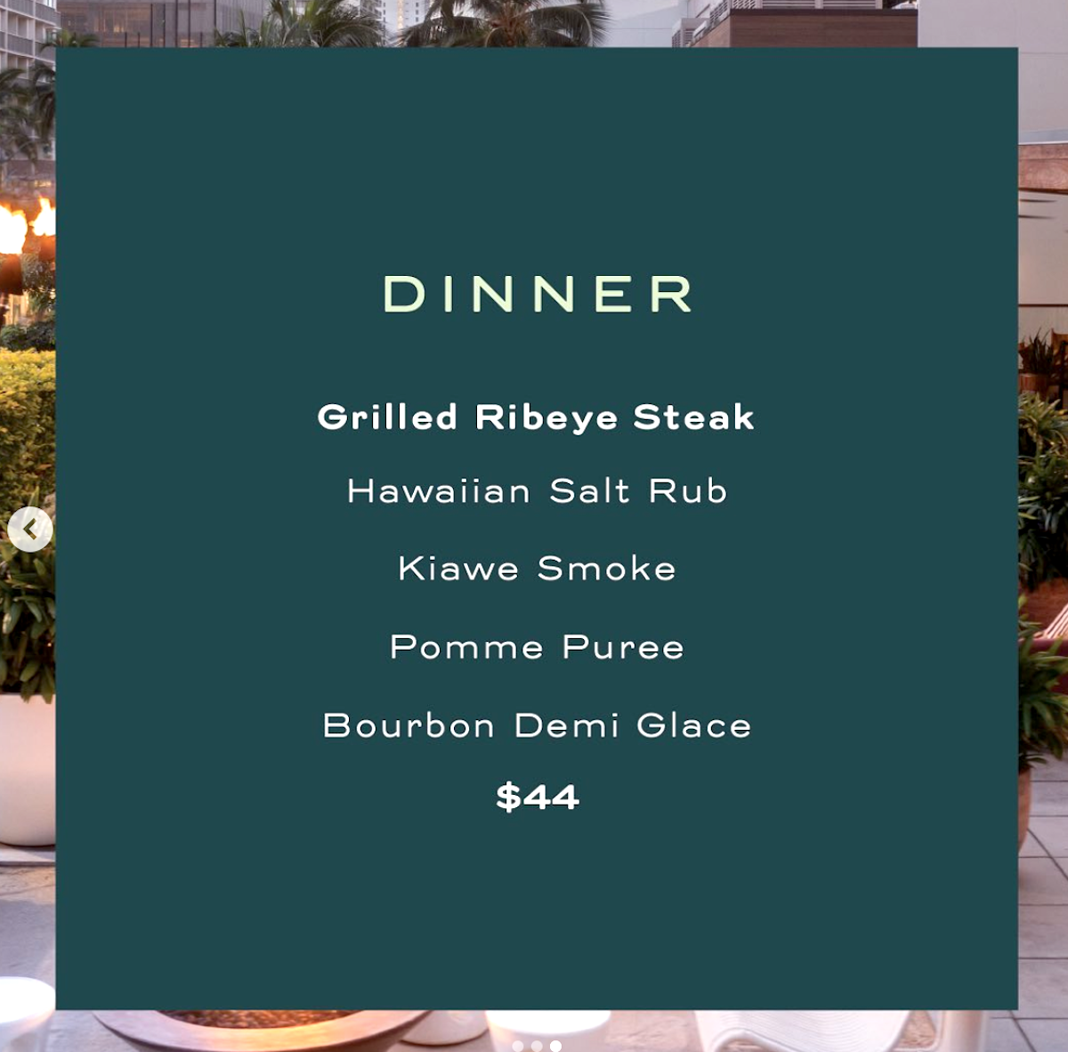Dine-In and Takeout Menus for Father’s Day on O‘ahu