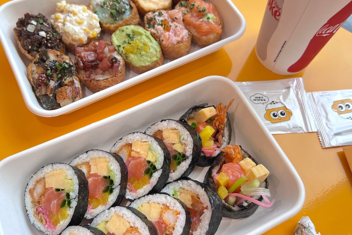 Debu Brings Giant Kimbap Rolls and Inari Bombs to Ke‘eaumoku