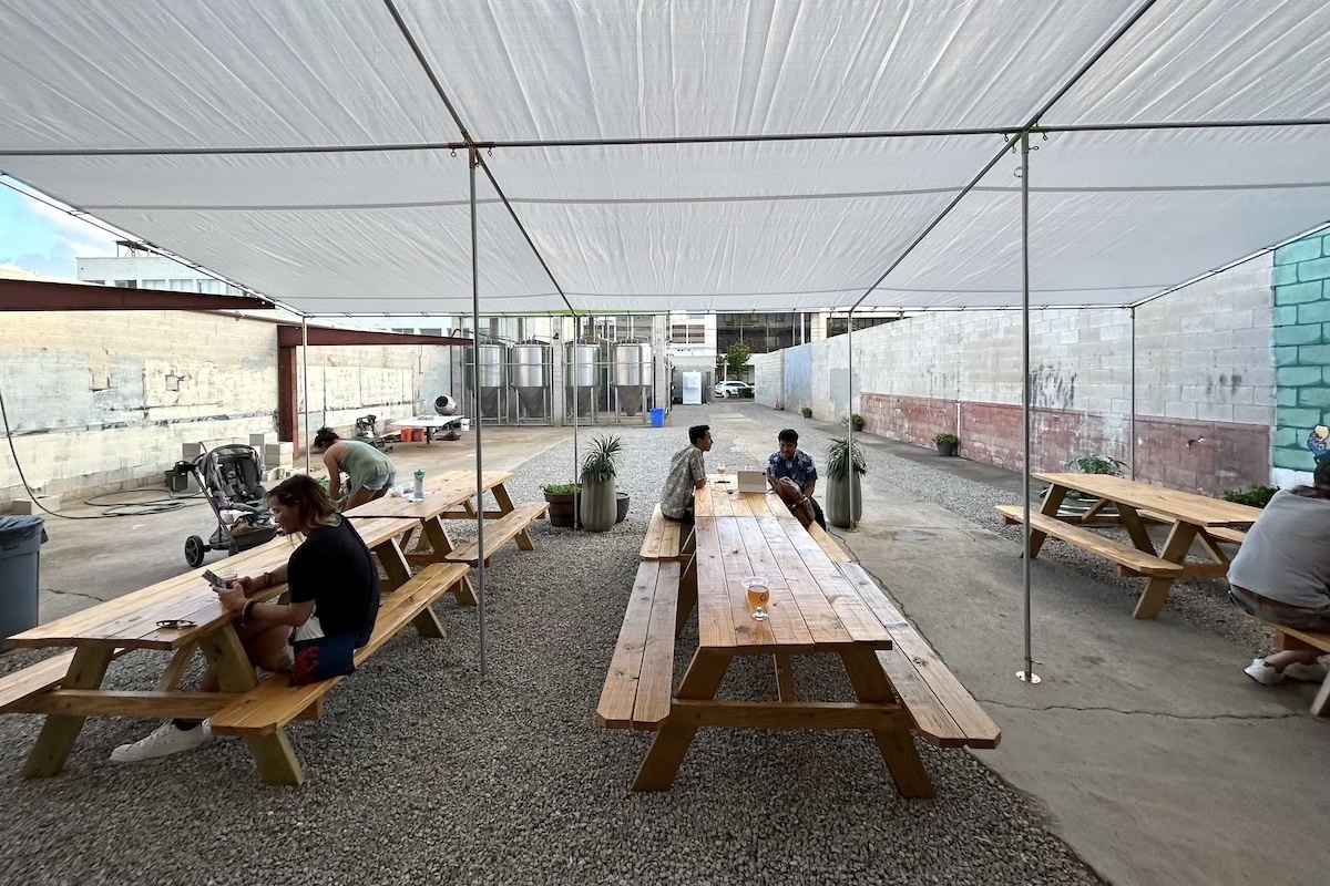 Beer Lab Just Opened a Beer Garden and Poke Counter on Beretania