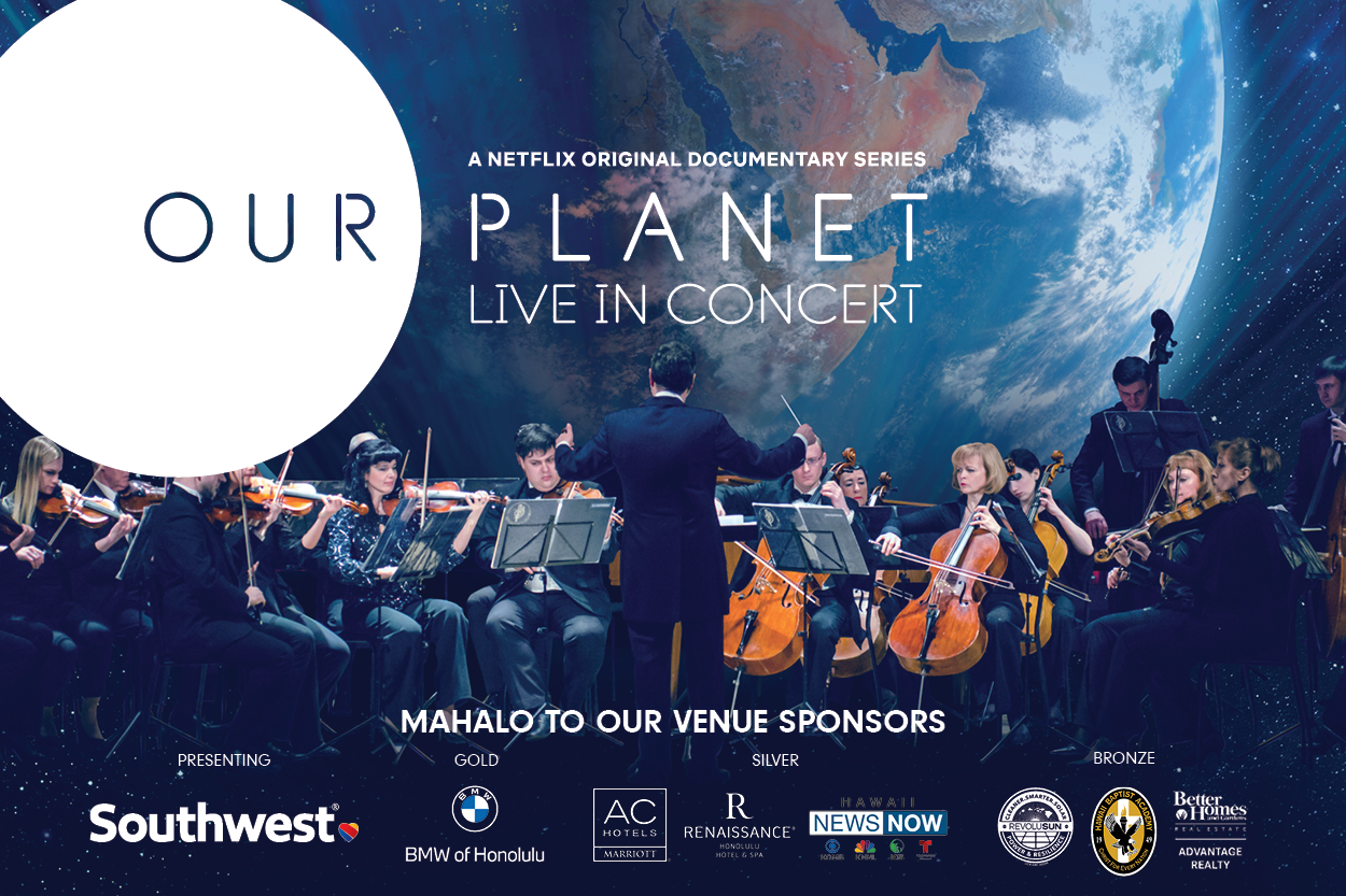 Our Planet Live in Concert Set for the Hawai‘i Theatre on Nov. 17 & 18