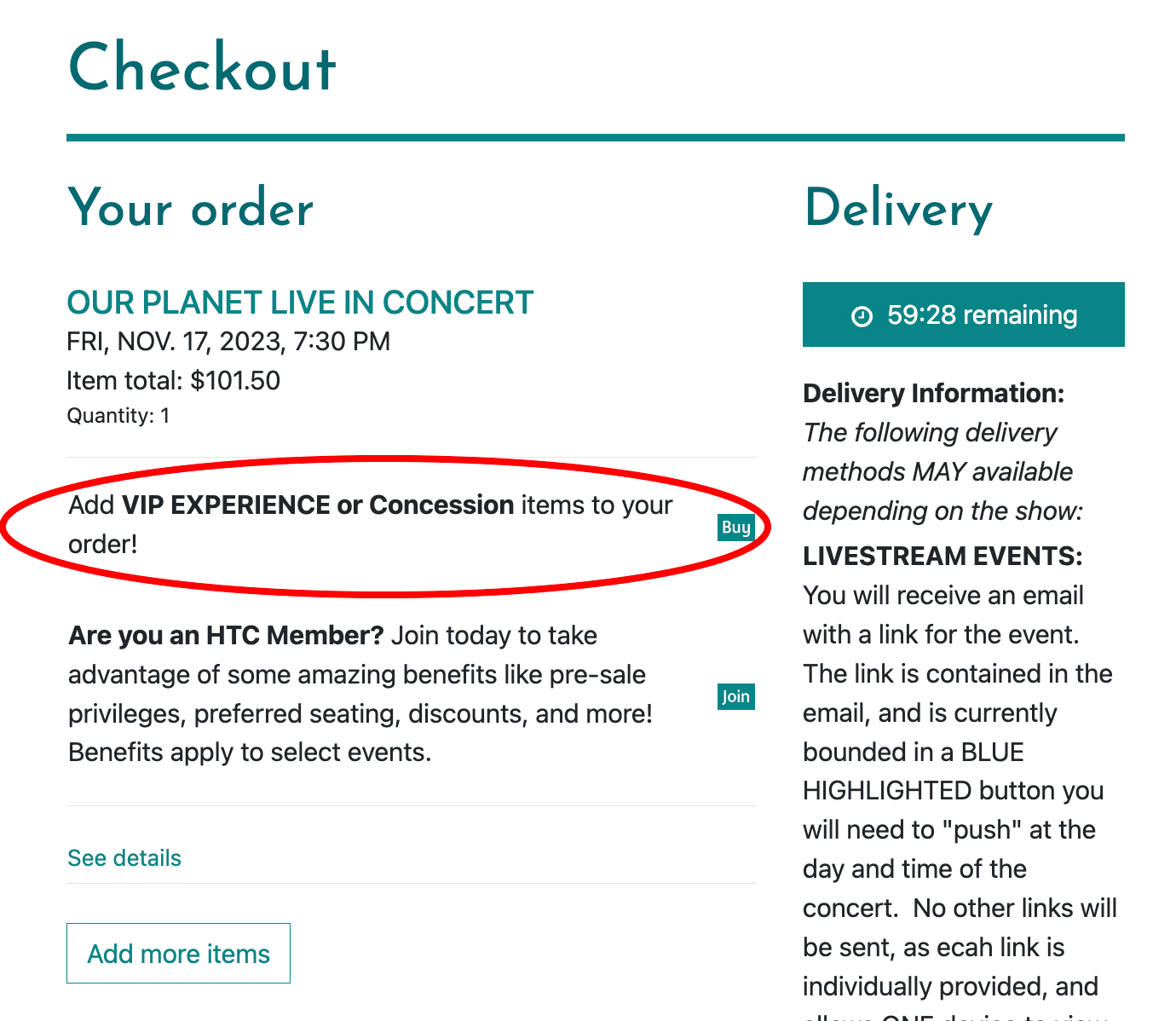 Chef Ed Kenney Joins Our Planet Live in Concert’s VIP Experience