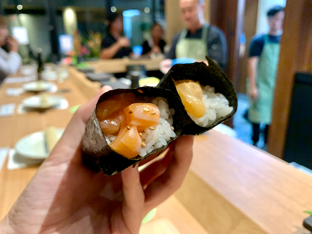 Fresh, Crackling-Crisp Hand Rolls Make Nori Bar Worth a Visit