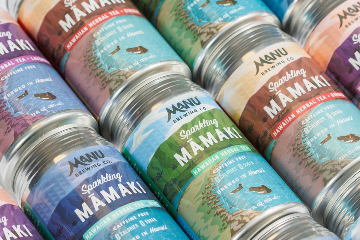A World First: Sparkling Māmaki Tea by Manu Brewing Co.
