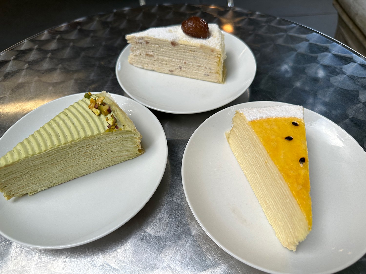 Trying Lady M Crepe Cakes Because of Lee Anne Wong