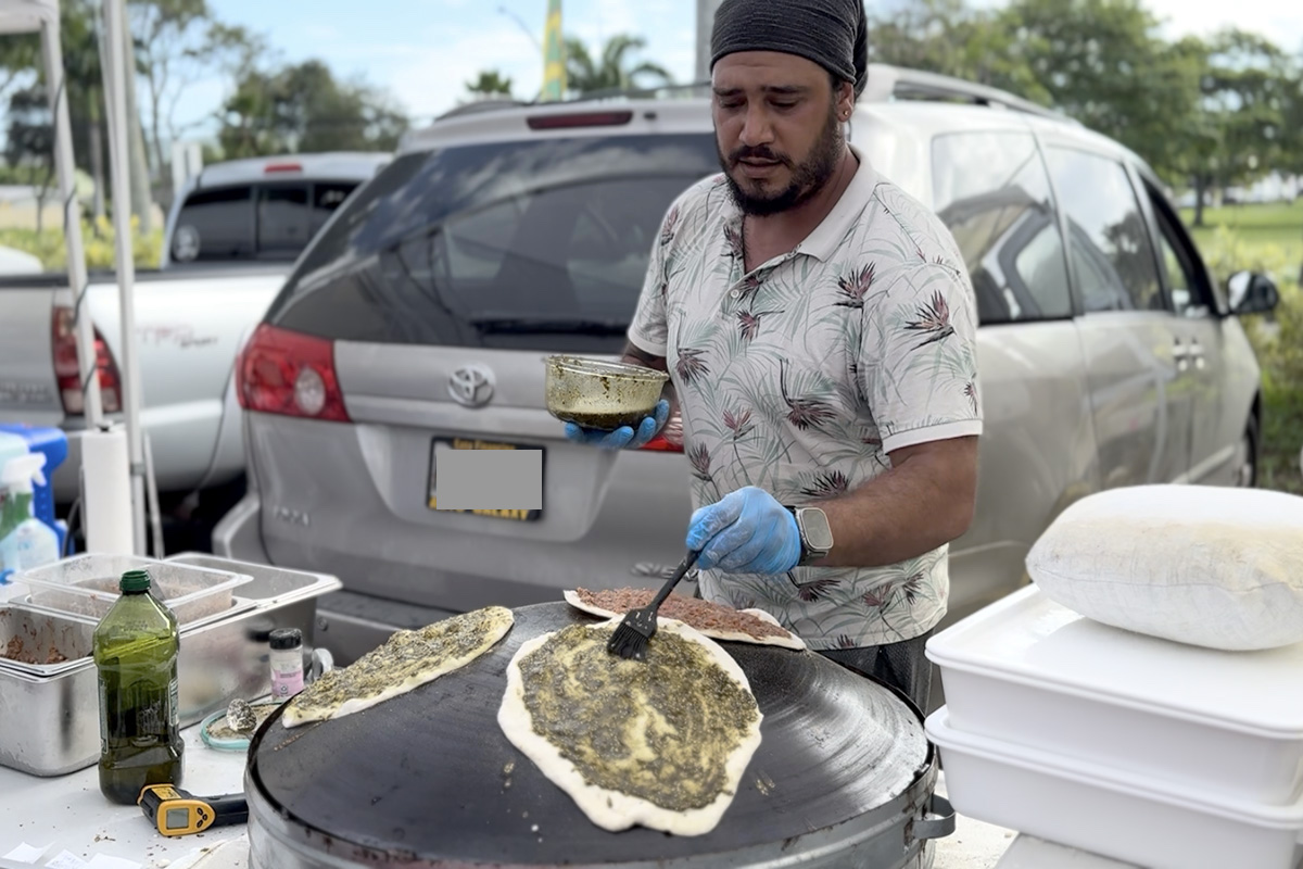 Farmers Market Finds: Lebanese Flatbreads at Saj Beirut