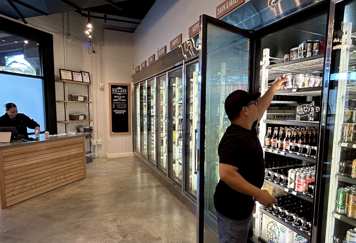 Village Beer Just Opened a Bigger Bottle Shop and Eatery in Kapolei