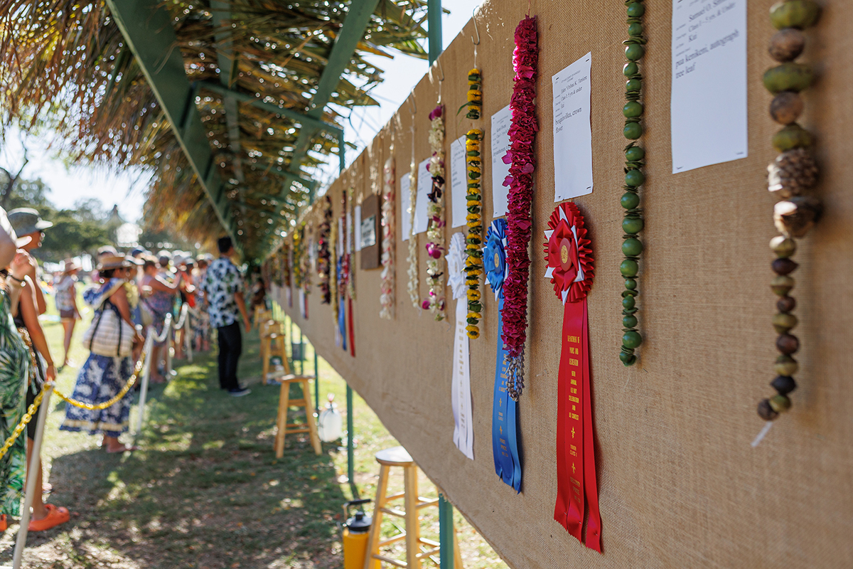 Beautiful Winning Lei From the Lei Day Celebration Contest 2024