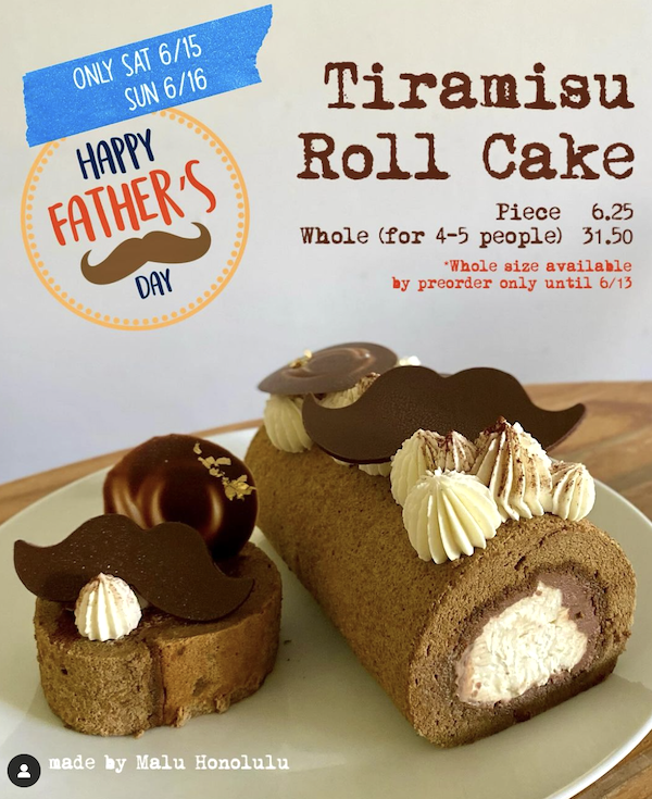 Dine-In and Takeout Menus for Father’s Day on O‘ahu