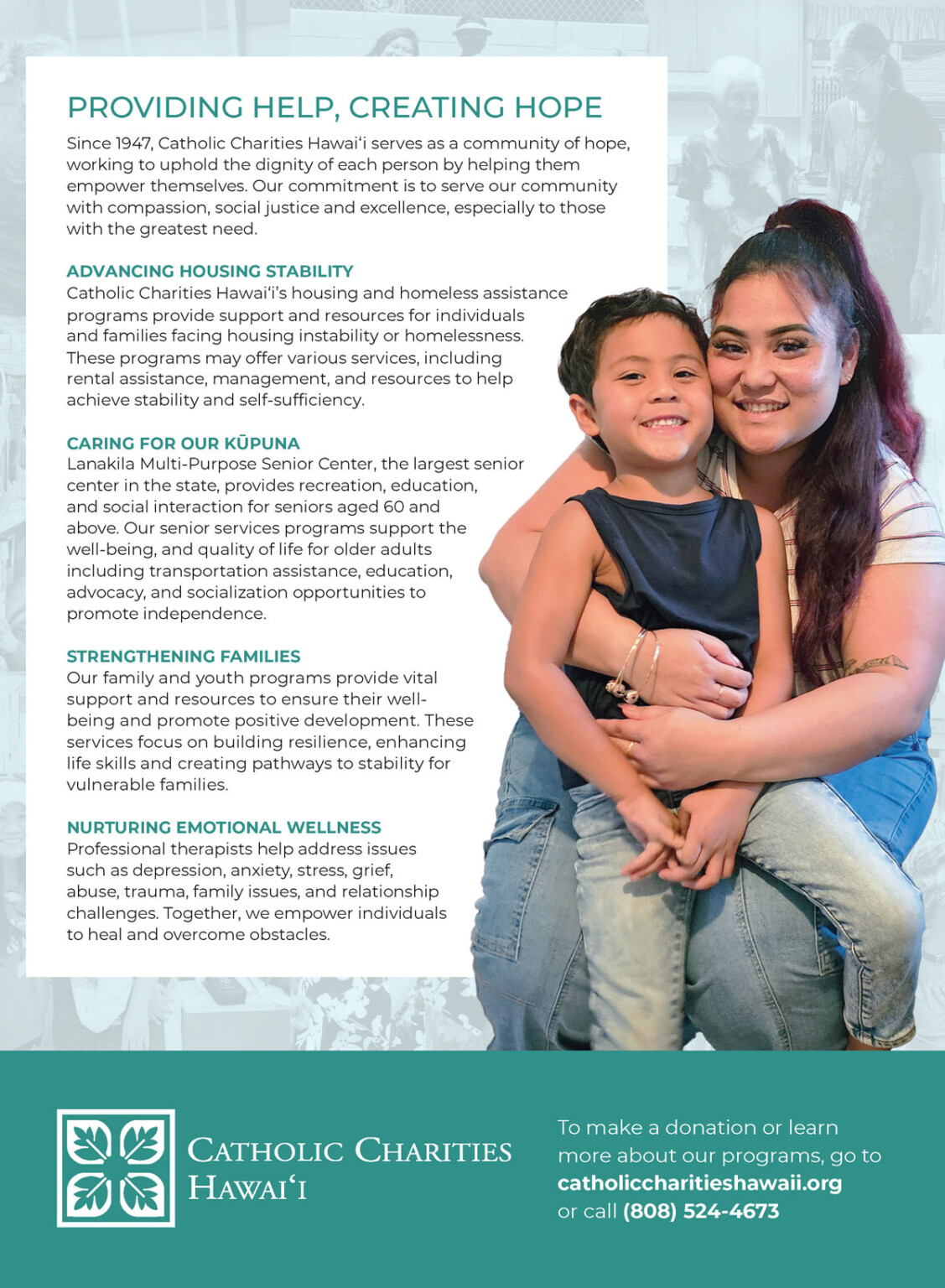 2024 Give Big Hawai‘i: Catholic Charities Hawai‘i