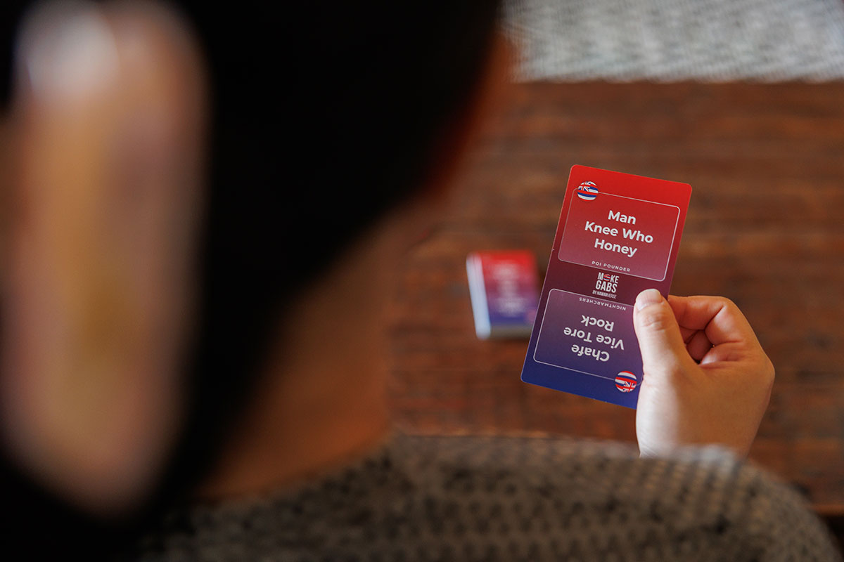 Meet Moke Gabs, the Hawai‘i-Designed Cards Making a Game of Local Phrases