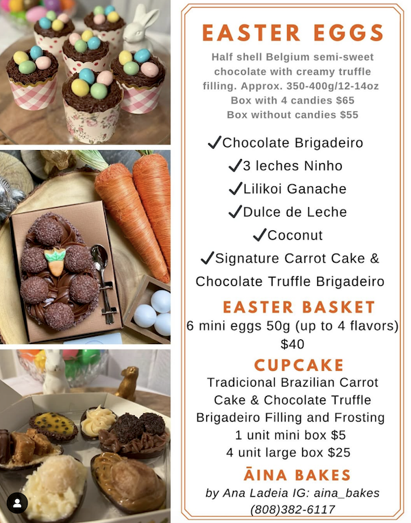 70 Easter Menus From All Over O‘ahu