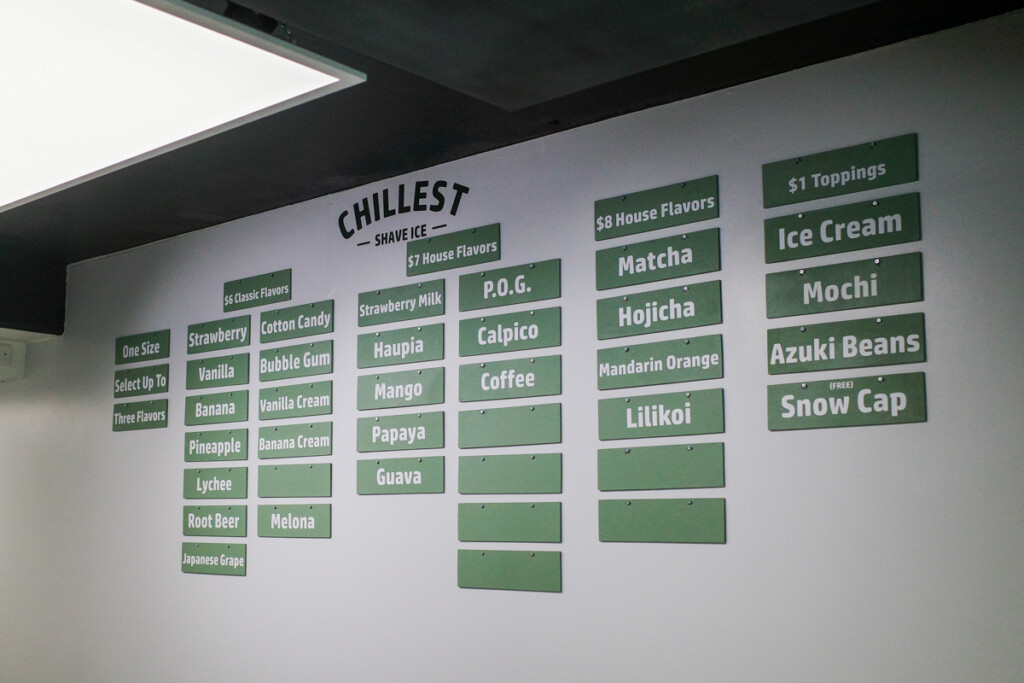 Chillest Shave Ice Opens in a Permanent New Home in Kaimukī