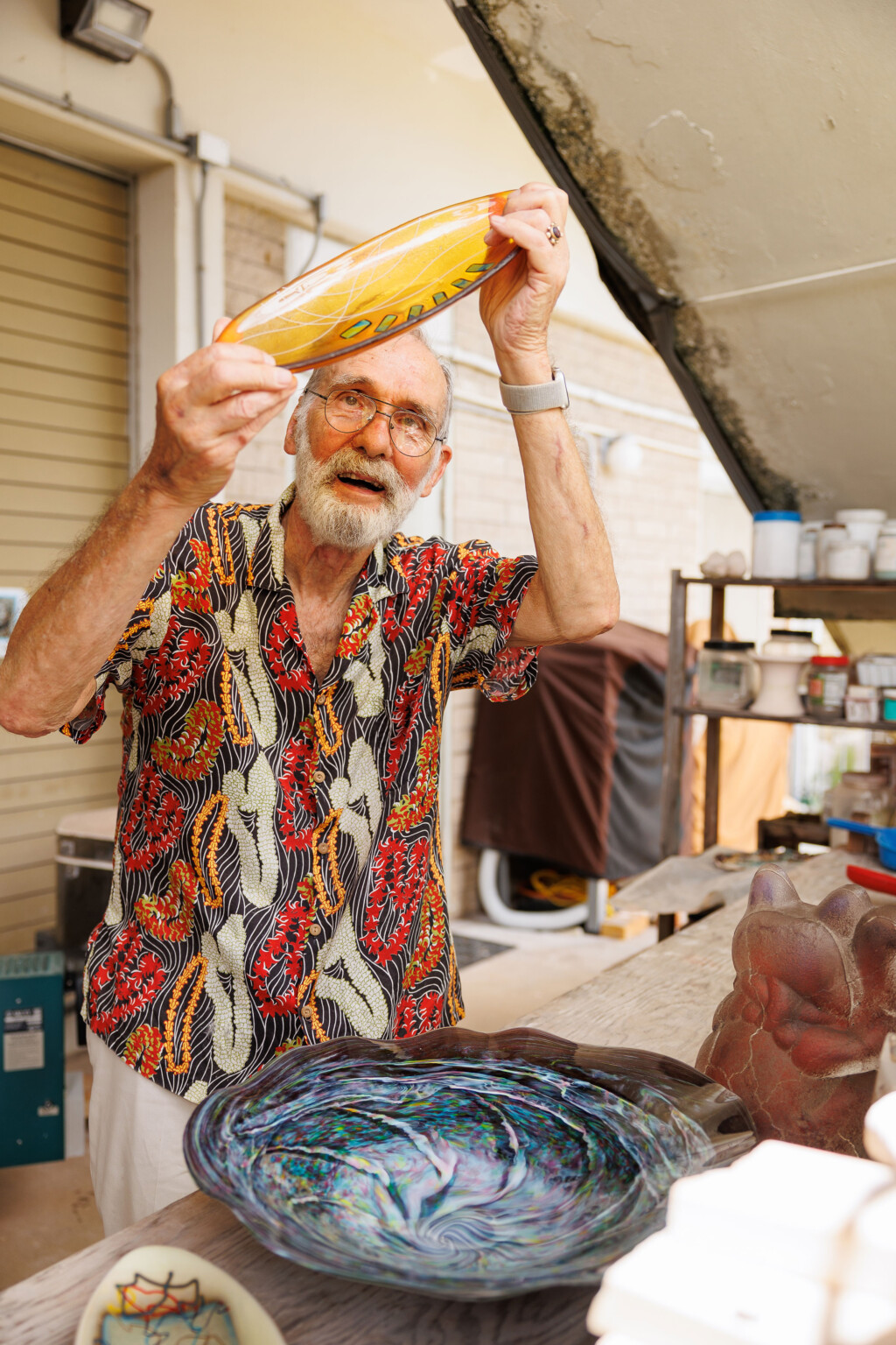 Through the Looking Glass With Glass Artist and Teacher Bud Spindt