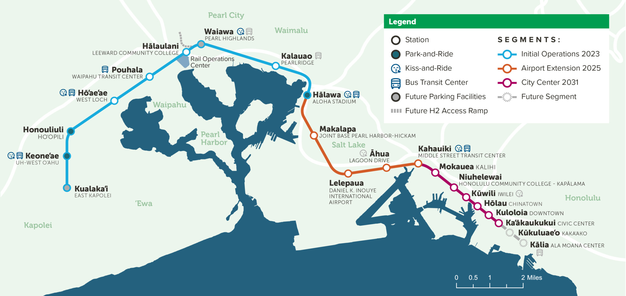 Honolulu Rail Expands With Four New Stations