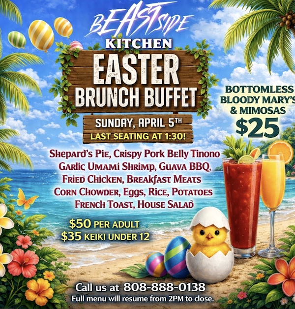Easter Menus From All Over O‘ahu