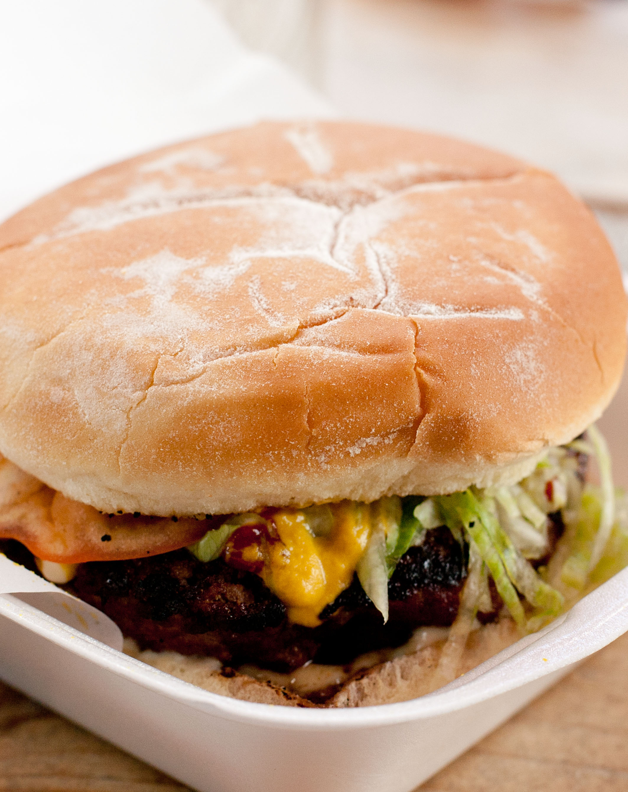 Hamburgers...at Hank's Haute Dogs?