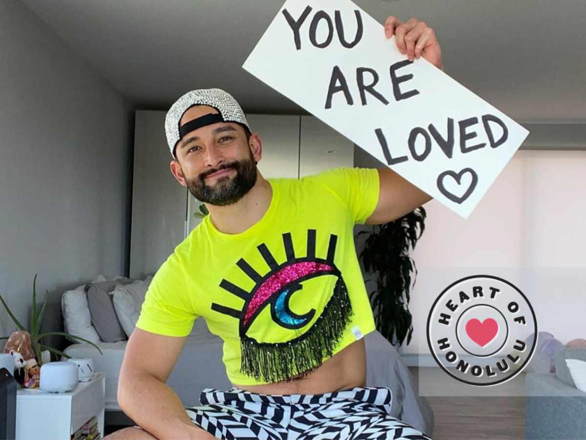 Heart of Honolulu: Local Boy and Former Lady Gaga Dancer Gets The Party ...