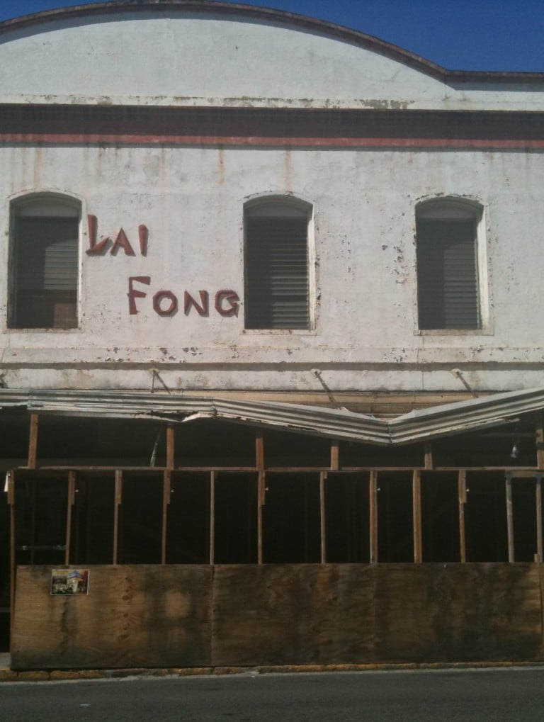 Things Fall Apart: Chinatown’s Lai Fong Building