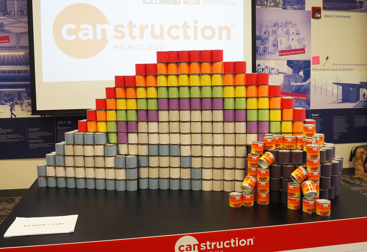 Vote for Your Favorite Canned Goods Sculptures Built by Local Architects