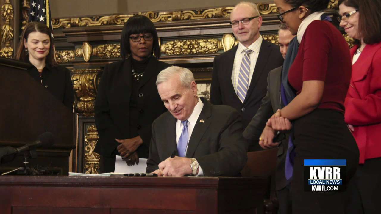First Bill of MN Legislative Session Signed into Law - KVRR Local News