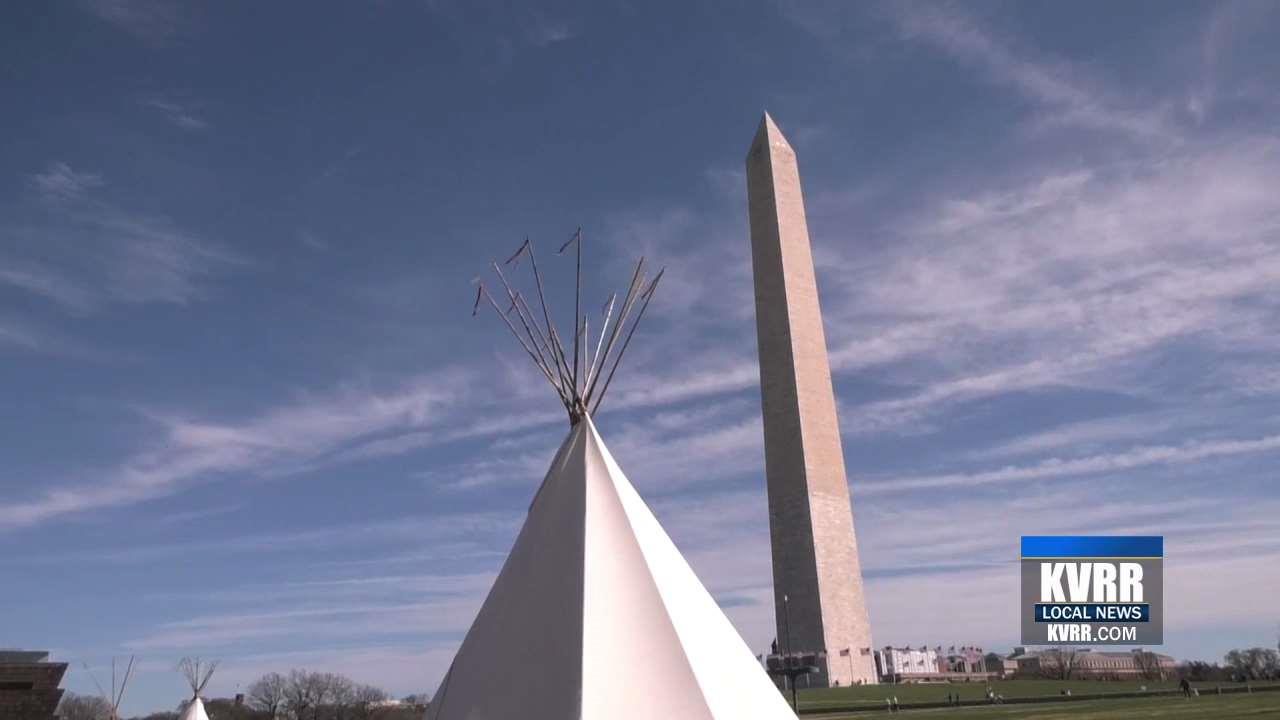 DAPL Protesters, Supporters Set Up Camp in Washington D.C. - KVRR Local ...