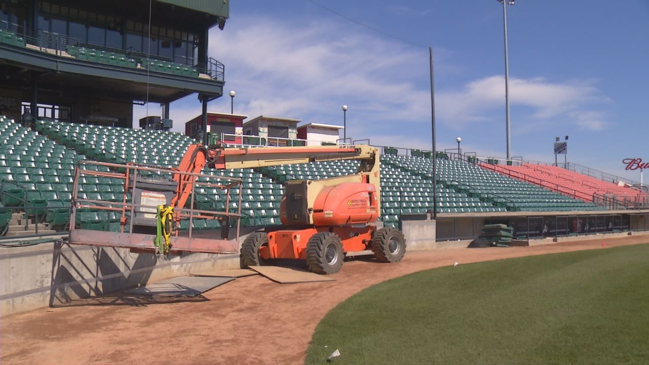 RedHawks Preparing for their First Home Game