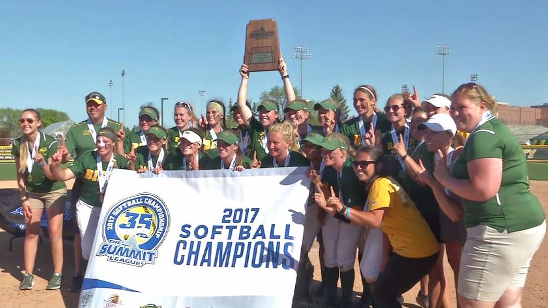 Bison Softball Wins Summit League Title - KVRR Local News