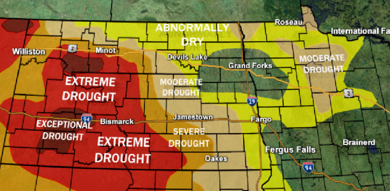 Drought Conditions Worsen In North Dakota - KVRR Local News