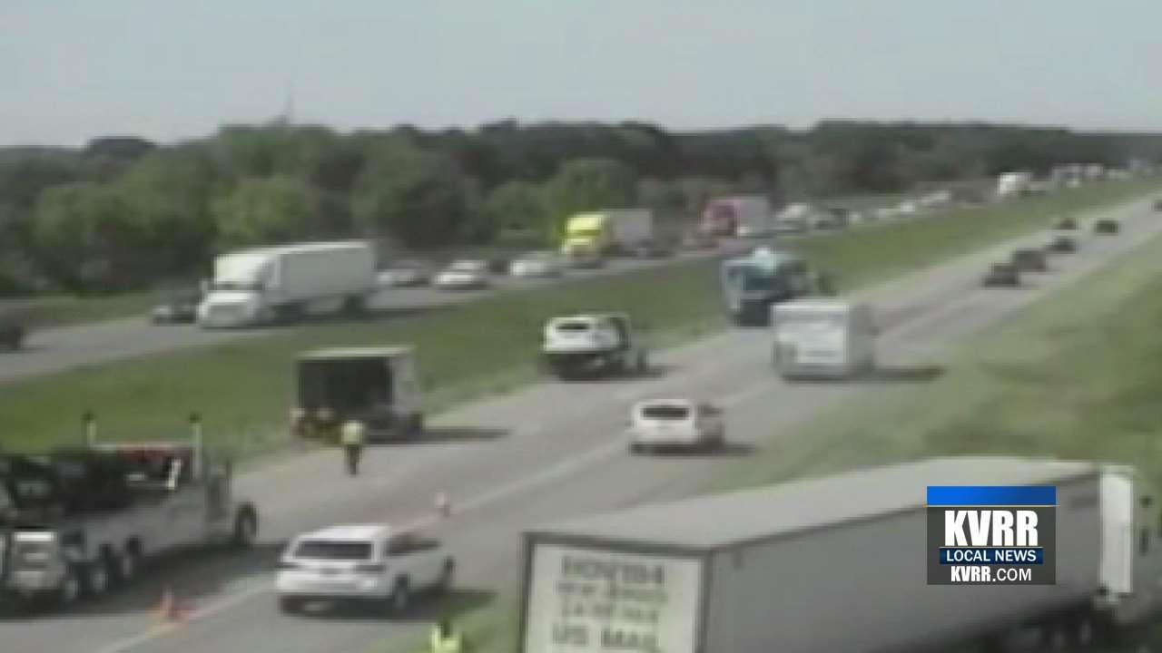 Air Force Reserve Bus Bound for Fargo Hit by Semi on I-94 - KVRR Local News