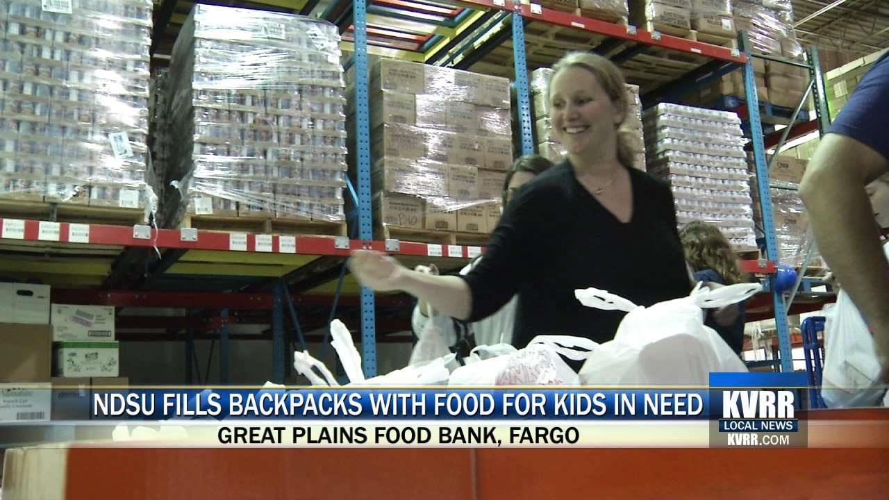 Great Plains Food Bank Helps Kids in Need with Backpack Program - KVRR ...