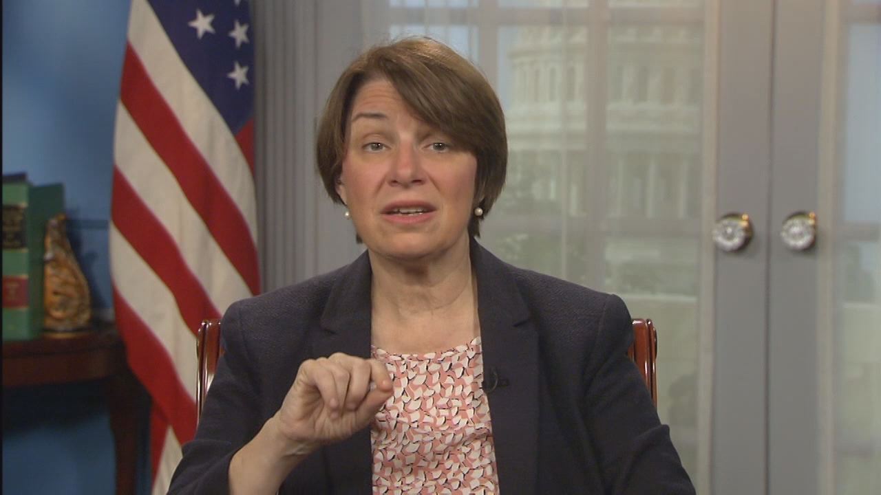 Sen Klobuchar Urges President Trump To Take Action On His Pledge To