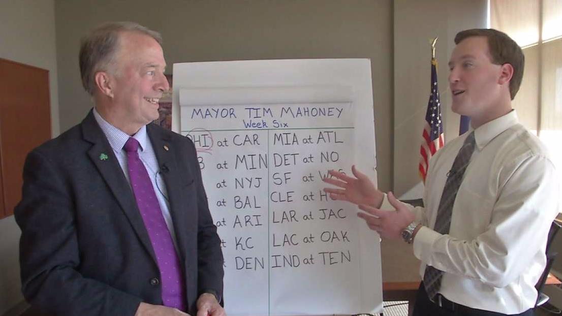 KVRR NFL Pick ‘Em: Fargo Mayor Tim Mahoney Makes his Picks - KVRR Local ...