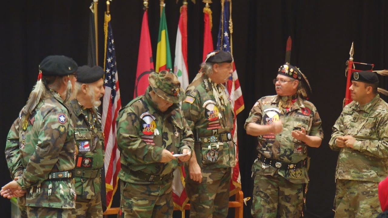 Native American Veterans Honored at Ceremony on MSUM Campus