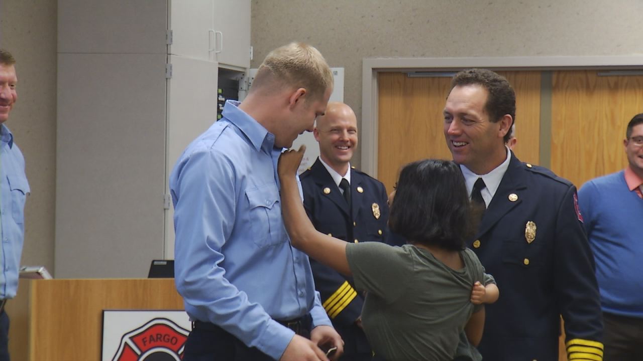Five New Firefighters to Help Save Lives in Fargo - KVRR Local News