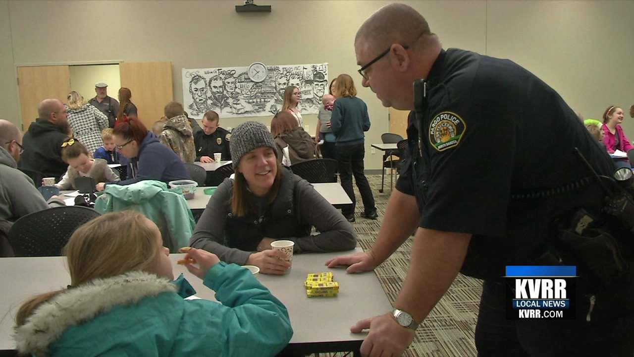 Fargo Police Creates Closer Bond With Community at Cocoa With a Cop