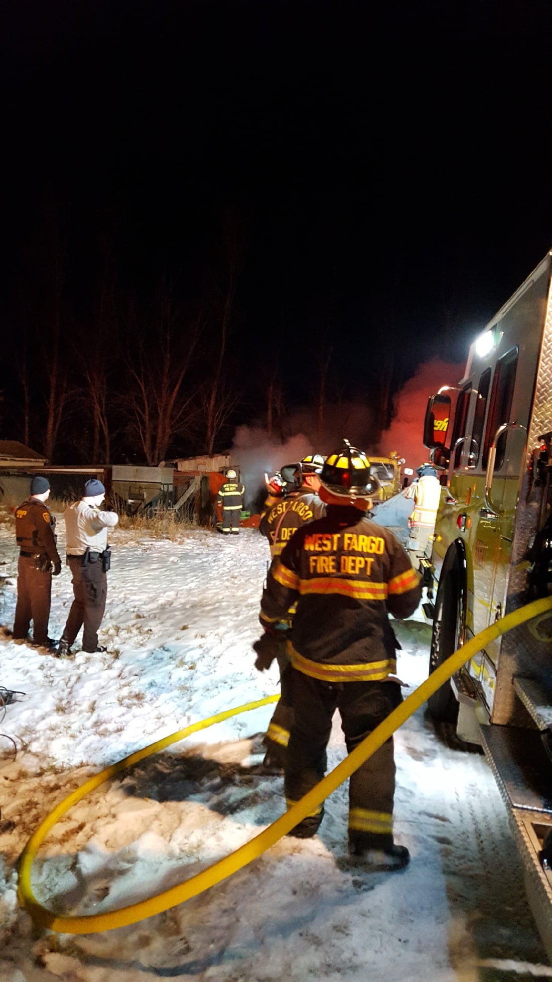 West Fargo Fire Destroys Outbuildings - KVRR Local News