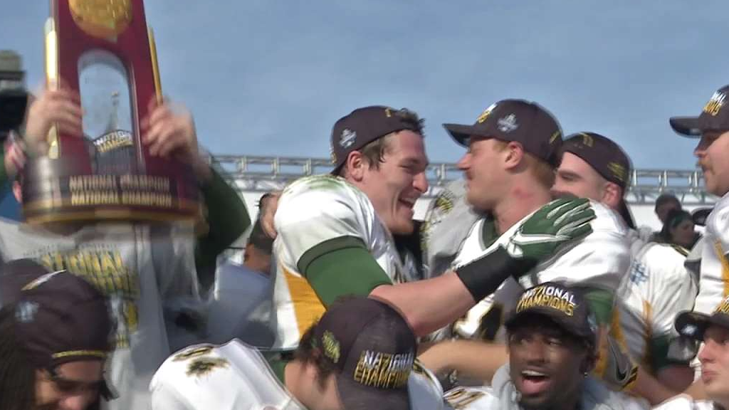 NDSU Football: Bison Claim 6th FCS Title - KVRR Local News