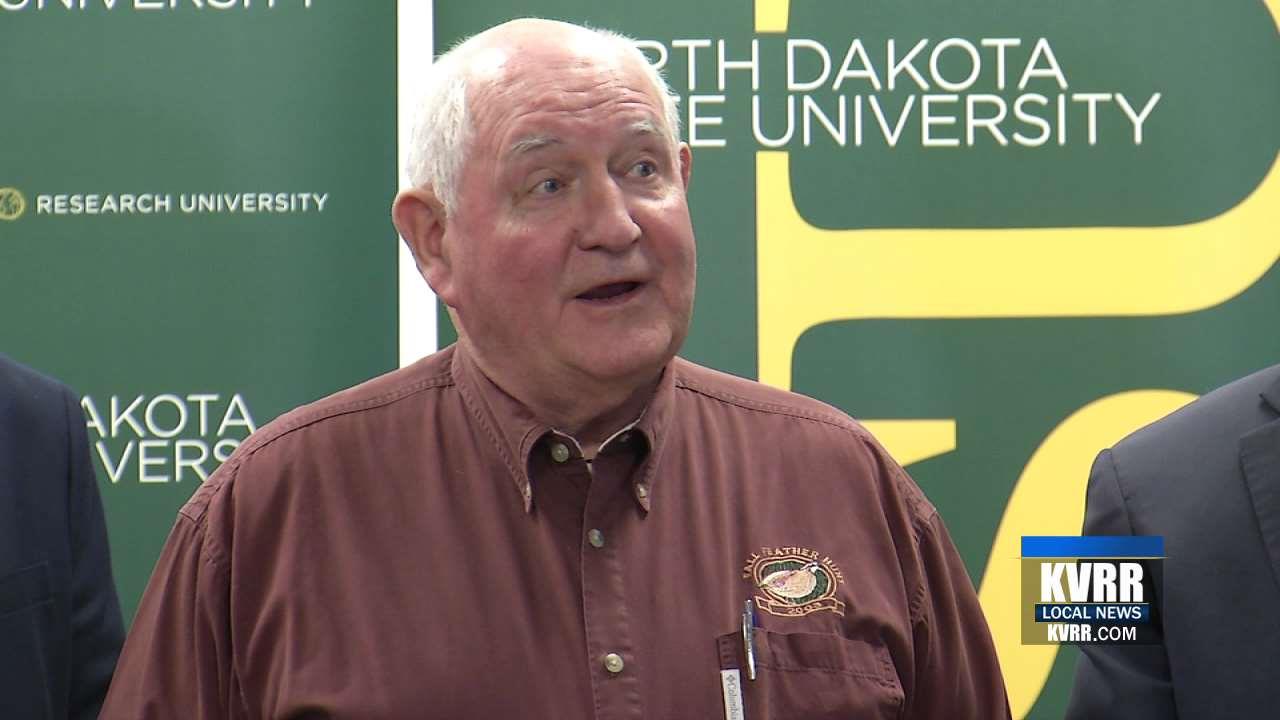 USDA Secretary Perdue Meets with Politicians, Farmers in Fargo