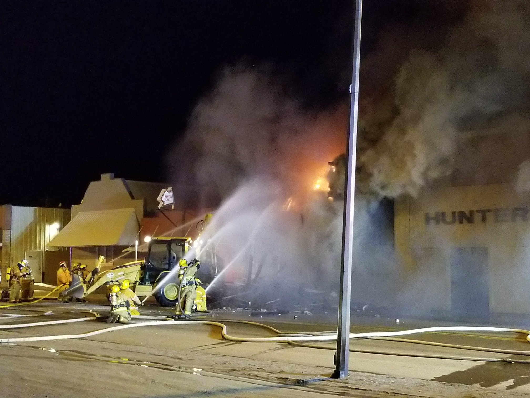 Hunter Will Rebuild Community-Owned Bar Destroyed By Fire - KVRR Local News