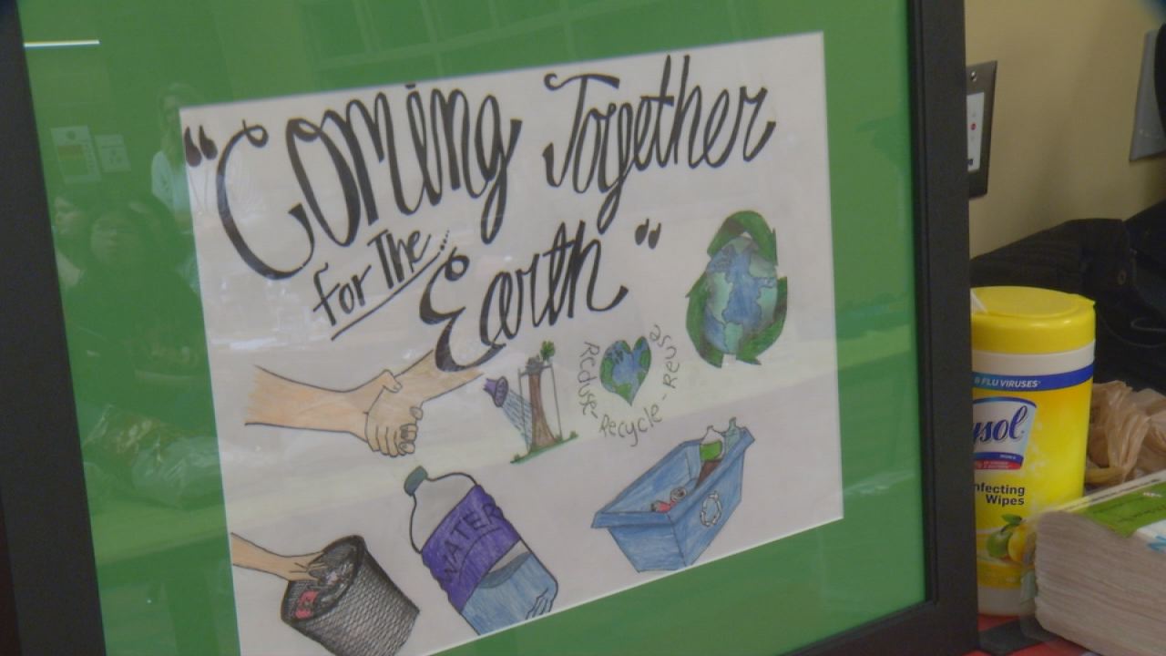 Jefferson Elementary Student Wins Earth-themed Poster Competition