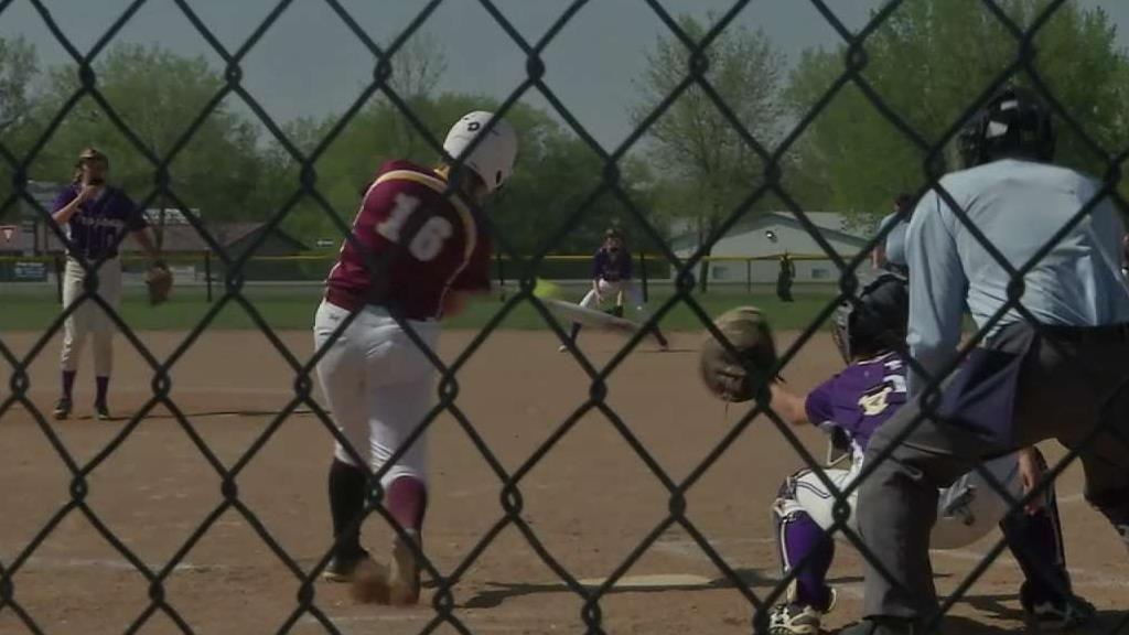 Hawley Softball Holds off Barnesville - KVRR Local News